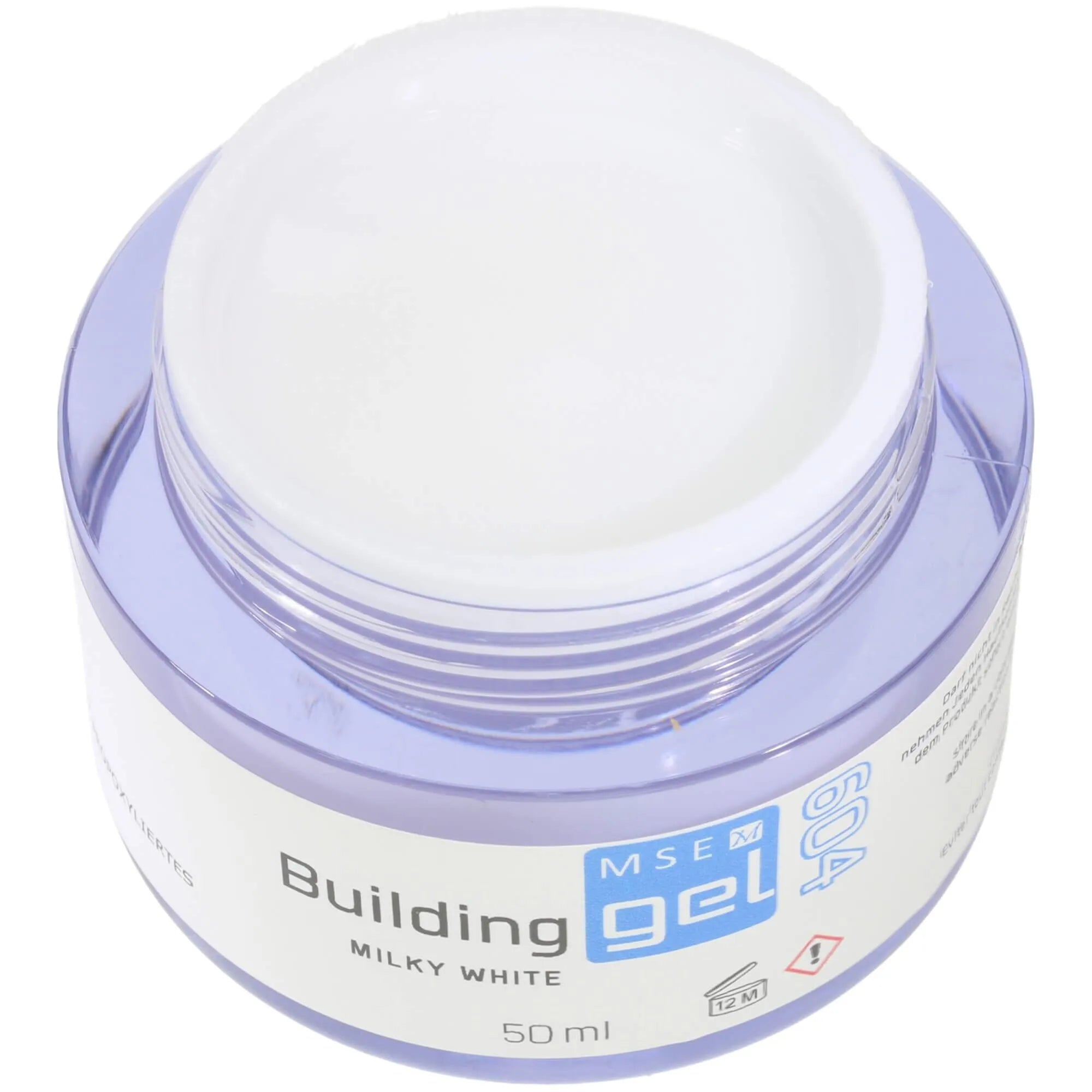 MSE building gel milky white / Building milky white 50ml – MSE - The ...